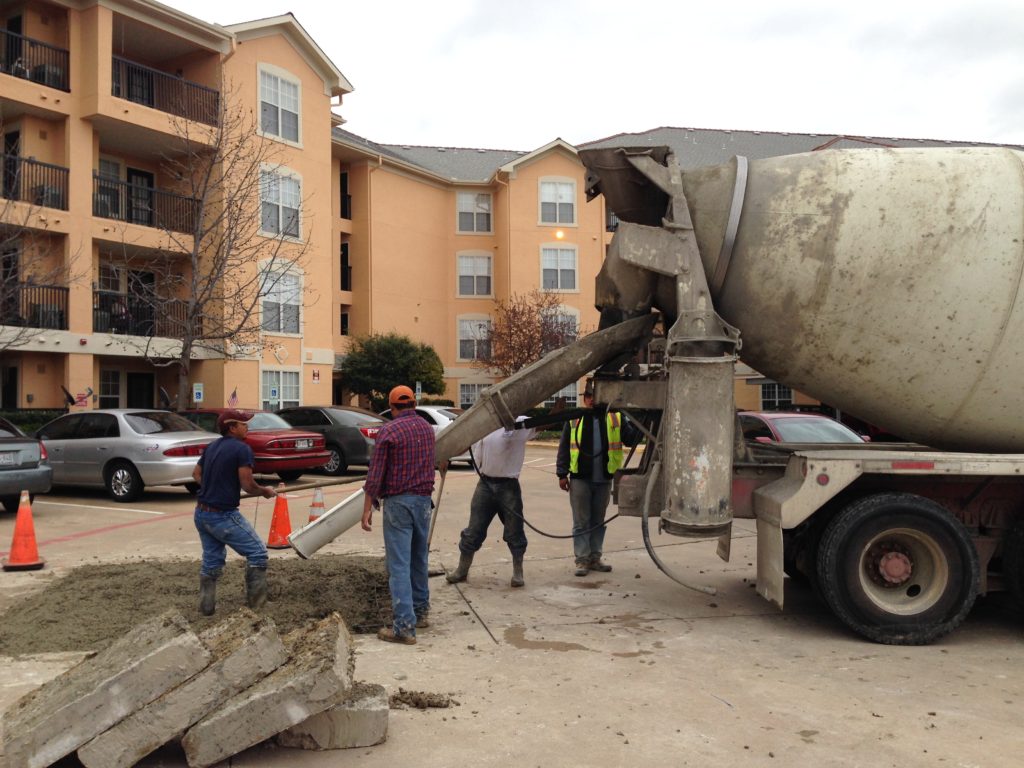 parking-lot-repair - DFW Construction Services